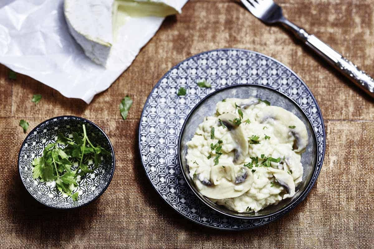 Risotto Crémeux au Camembert - Recette - Les Commis