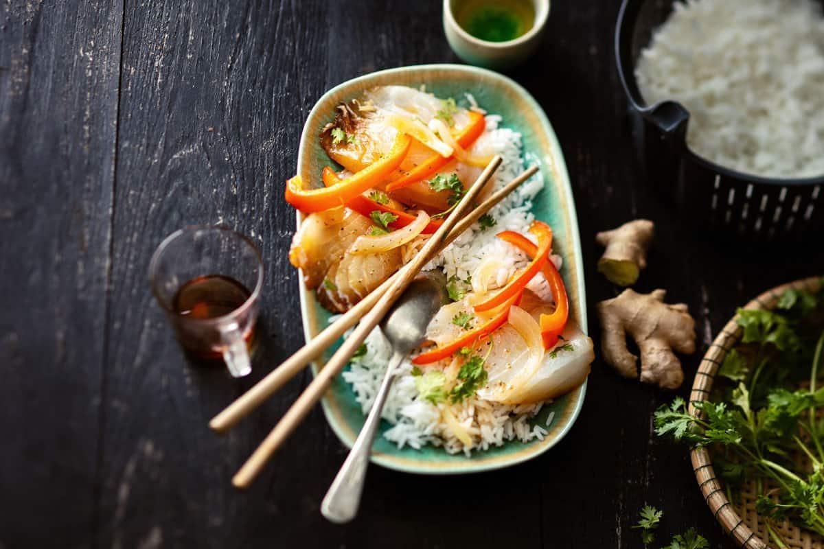 Poisson Vapeur au Gingembre - Recette - Les Commis