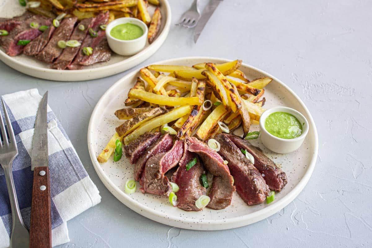 Steak Frites d'Audrey - Recette - Les Commis