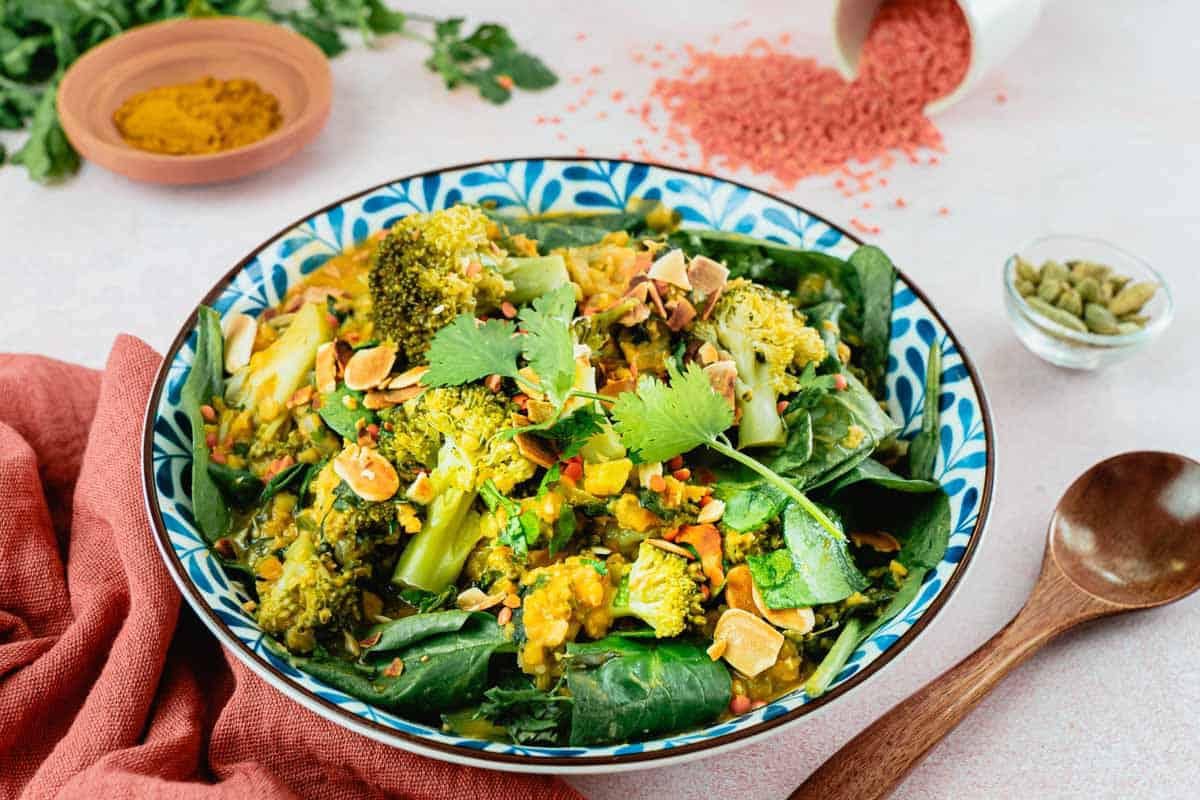 Dahl de Lentilles Corail & Brocoli - Recette - Les Commis