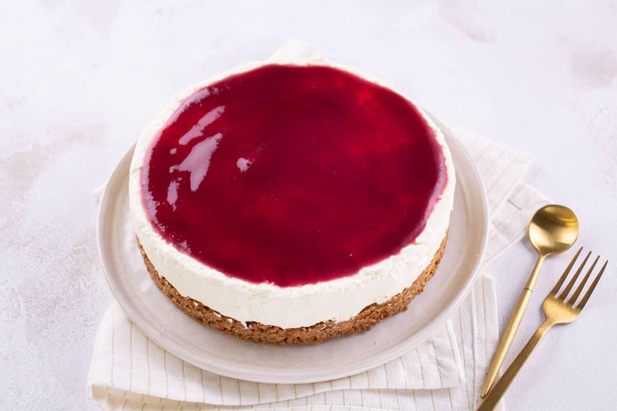 Cheesecake aux fruits rouges - Recette - Les Commis