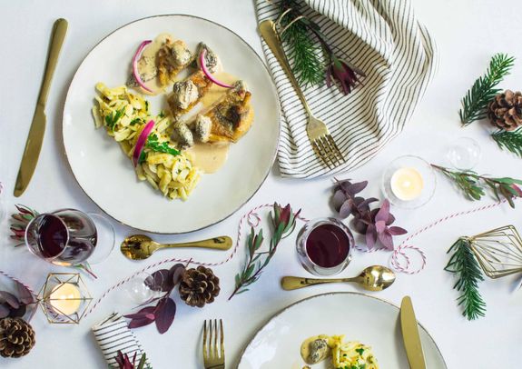 Le Menu de Fêtes des Commis - Les Commis